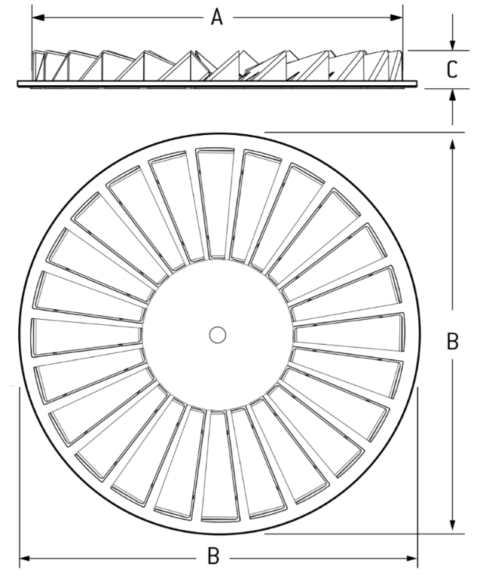 Round Swirl Diffuser | VENTECH