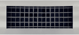 Curved Face Double Deflection Grille - Ventech