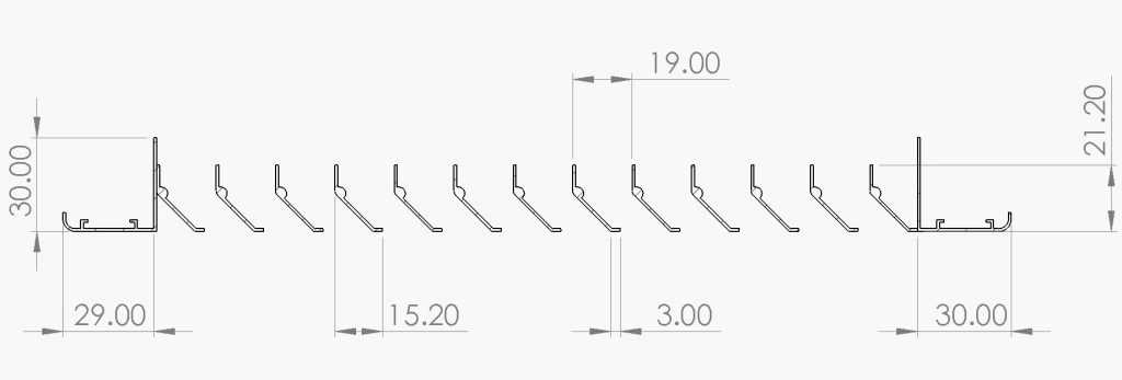 Half Chevron Louvre - Ventech