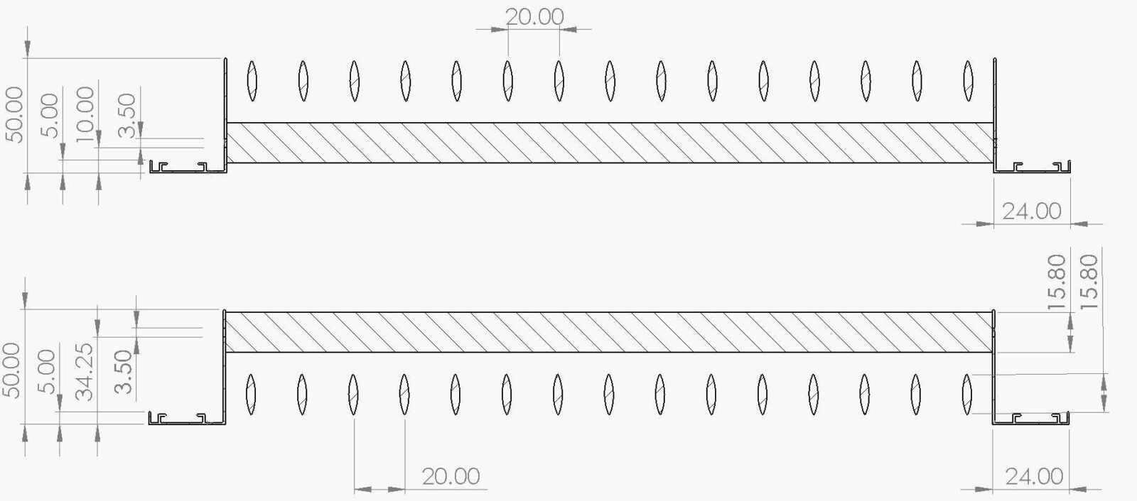 Double Deflection Grille - Ventech