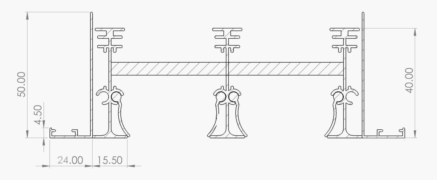 Linear Slot Diffuser Removable Core Ventech